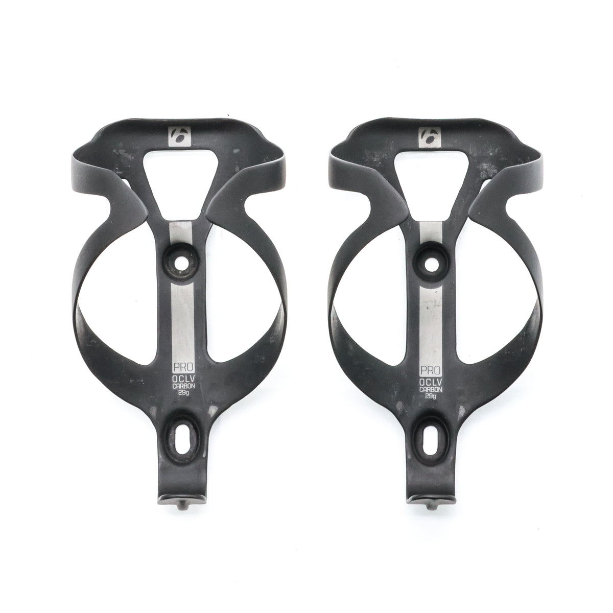 Bontrager PRO Matte-Carbon Smoke Carbon Top Load Bottle Cages Pair - 4 – Cycle Limited