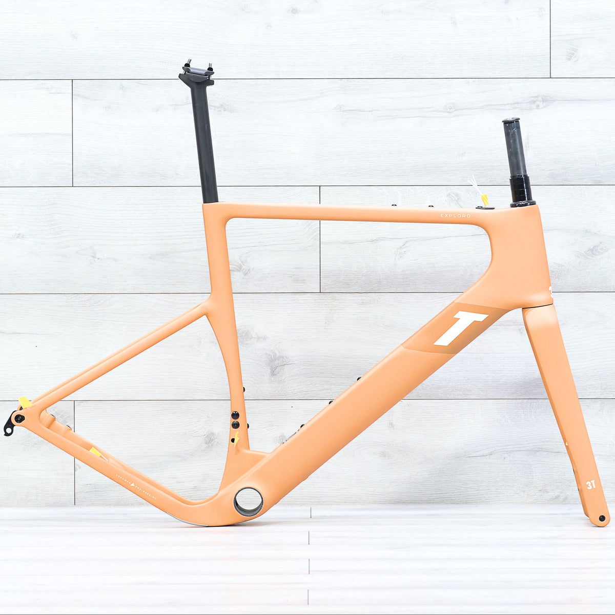3T Exploro Ultra Gravel Bike 700c Terracotta Frameset - 2023, 56cm ...