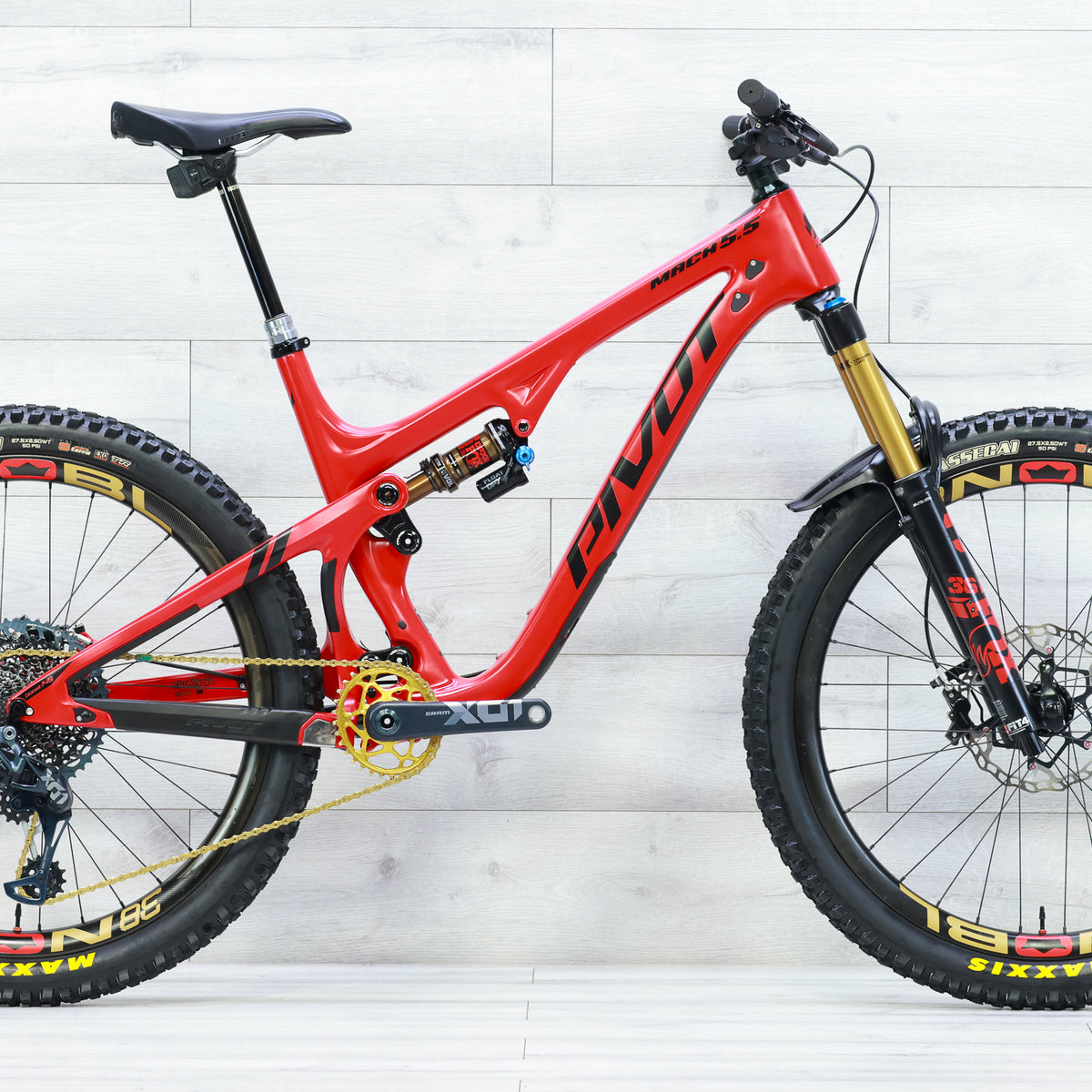 Pivot Mach 5.5 Carbon Team X01 AXS Mountain Bike - 2021, Large – Cycle ...