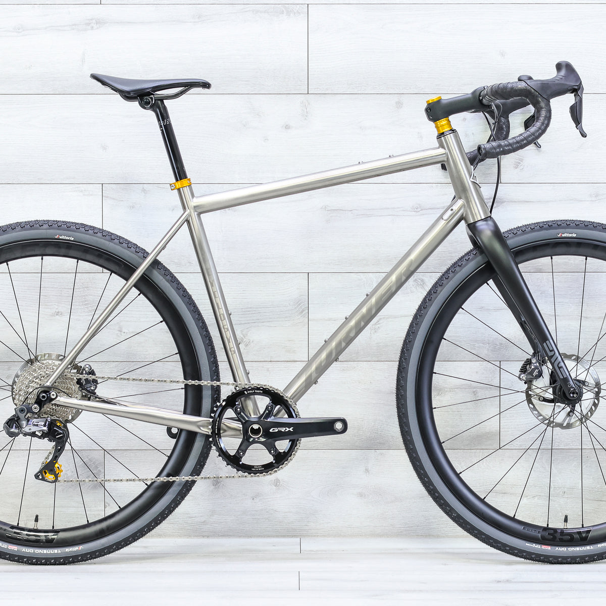 Turner Cyclosys Ti GRX Di2 Titanium Gravel Bike - 2022, Large – Cycle ...