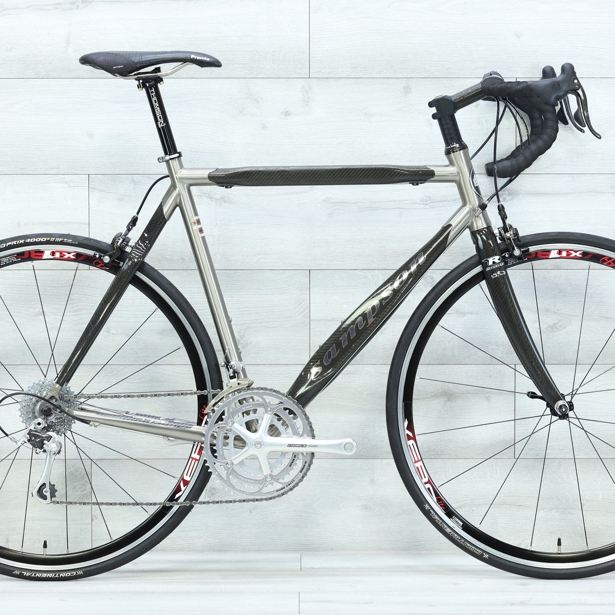 Sampson Exalt Carbon Titanium Road Bike - 2012, 56cm – Cycle Limited