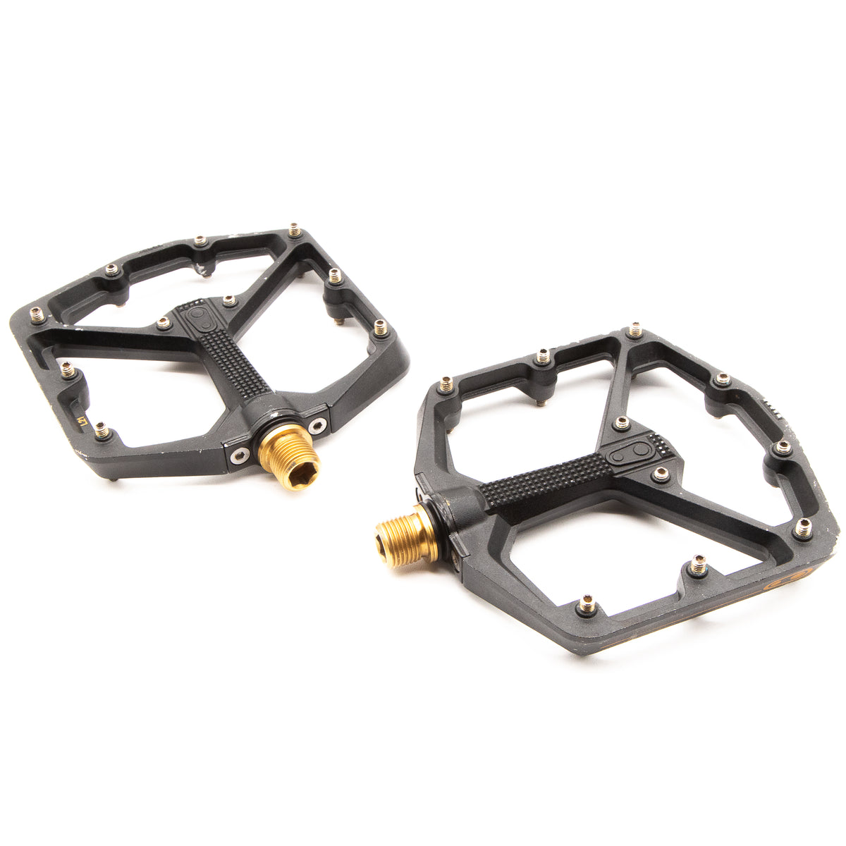 Crank Brothers Stamp 11 Large Pedals Black/Gold 330g – Cycle Limited
