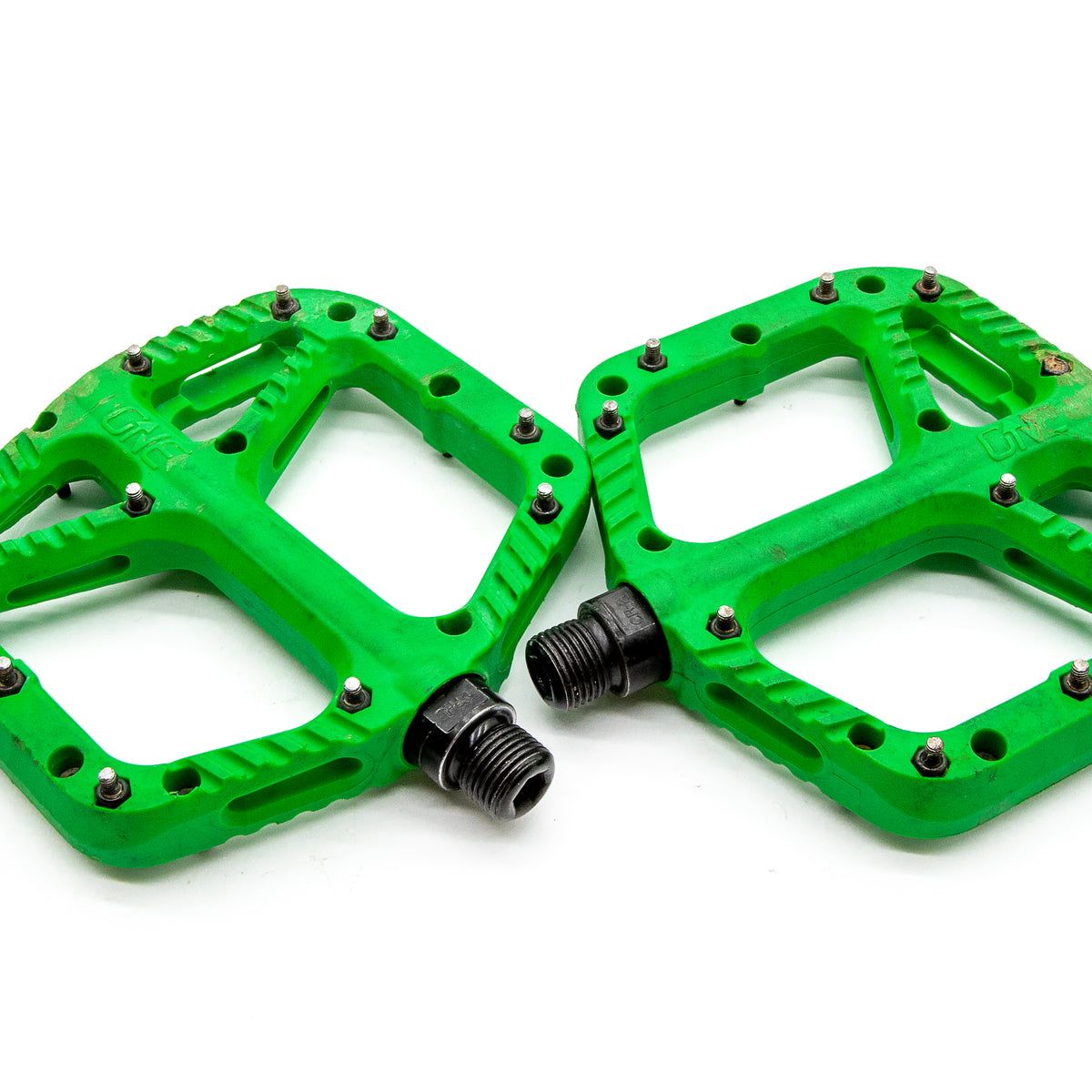 OneUp Components Composite Green MTB Pedals 355g – Cycle Limited