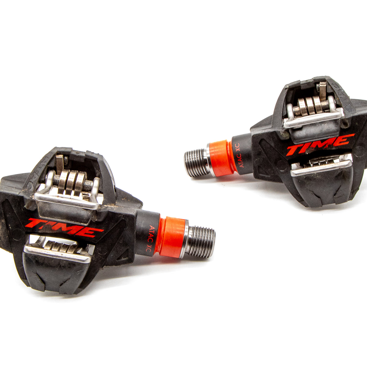 Time Atac XC 12 Carbon Fiber W/Titanium Spindle Dual Sided Clipless Pe ...