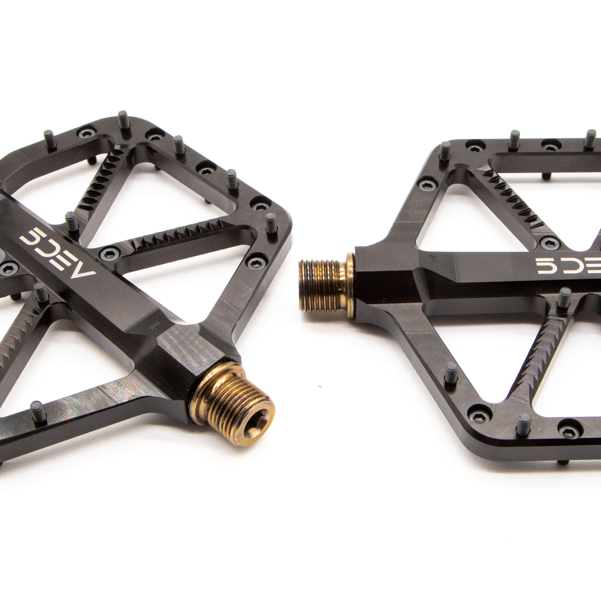 5DEV Trail/Enduro Flat Pedals Black 341g – Cycle Limited