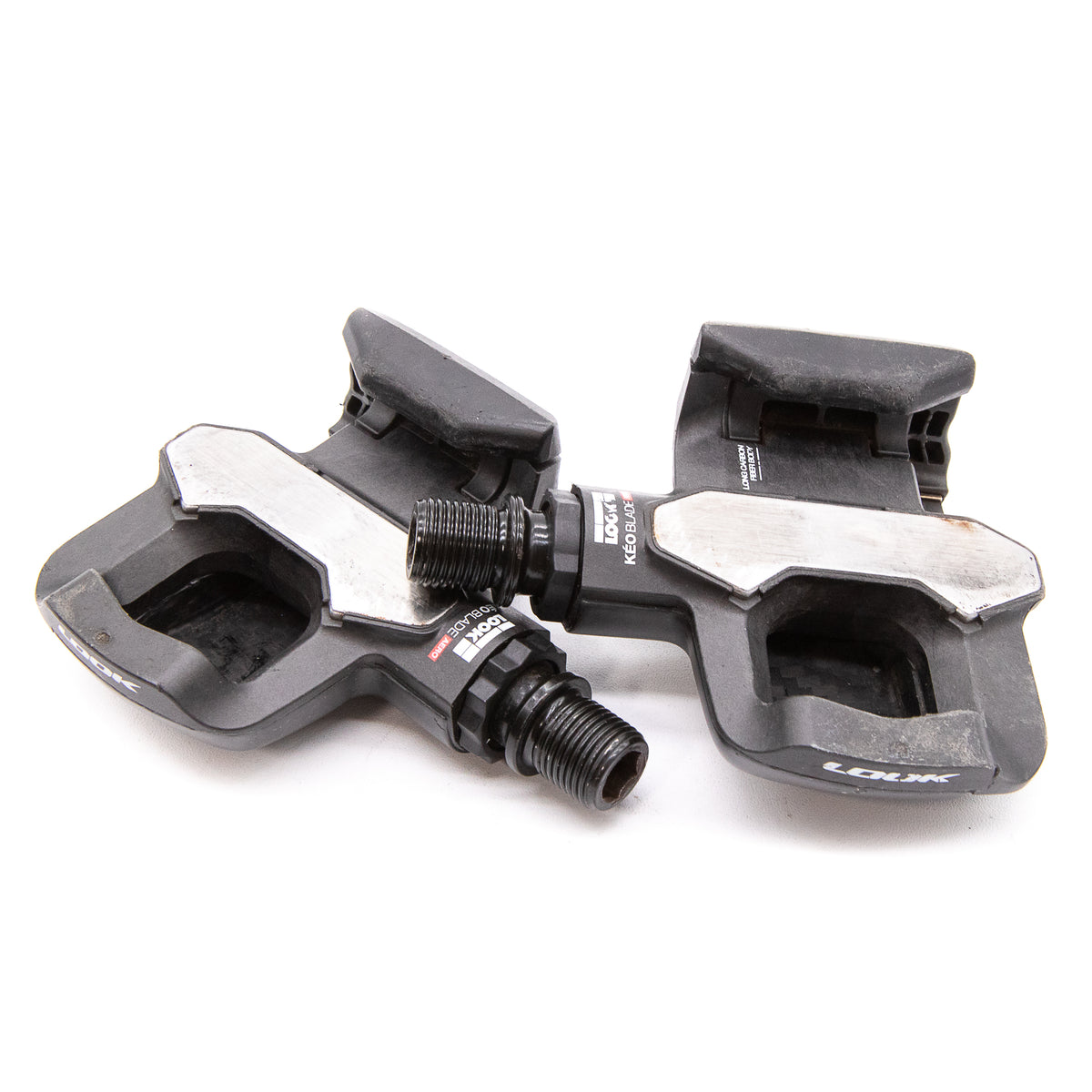 LOOK Keo Blade Aero Carbon Fiber Clipless Road Pedals 243g 16nm – Cycle ...