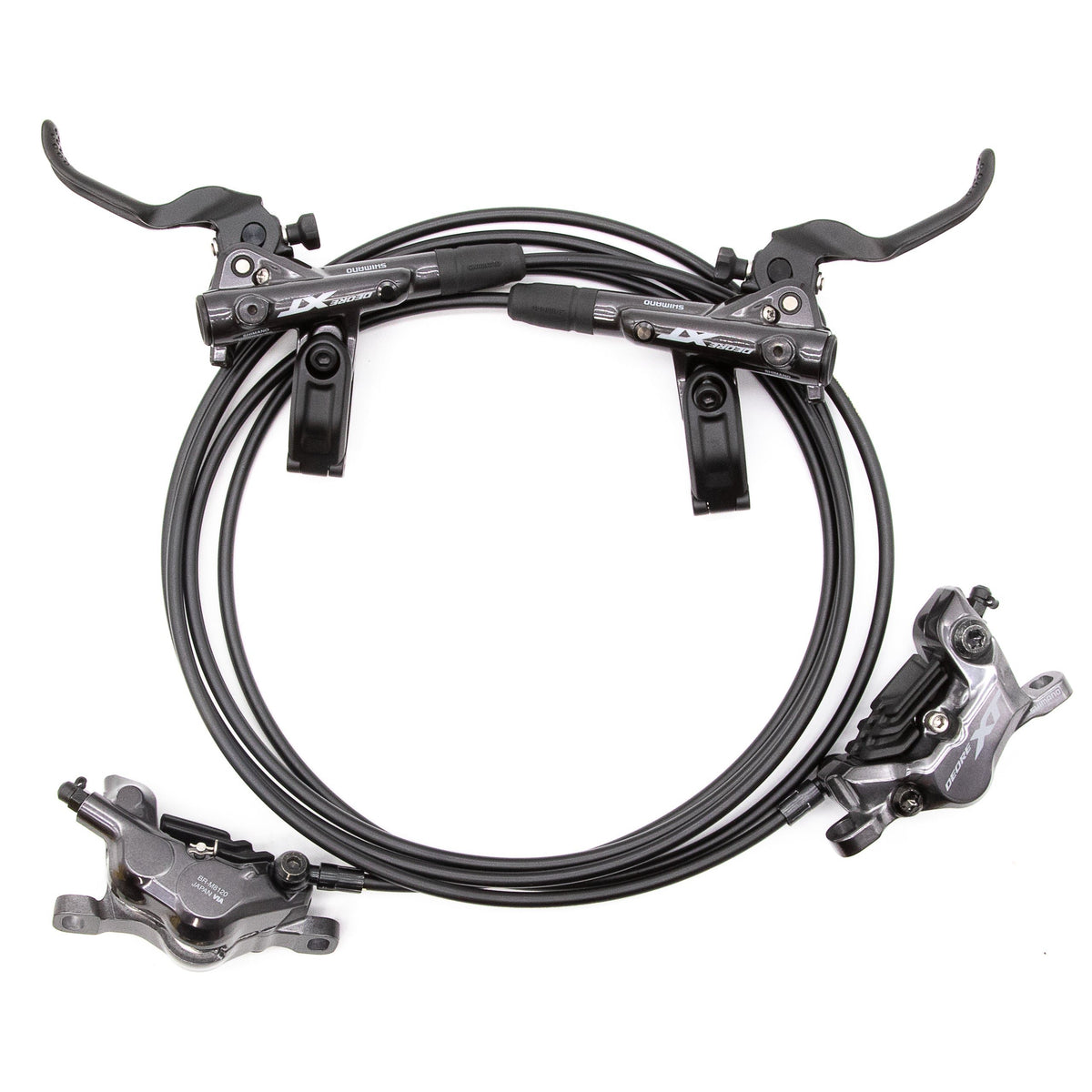 Shimano Deore XT BR-M8120 4-Piston Disc Brake Set Hydraulic – Cycle Limited