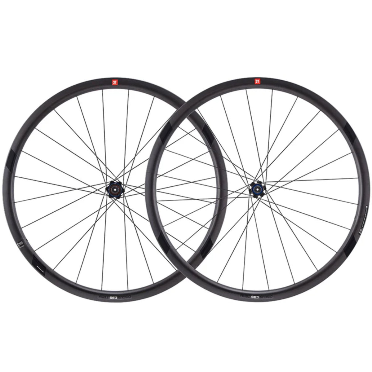 3T Discus C35 Team Stealth Carbon Disc Brake Clincher Wheelset 700c Sh ...